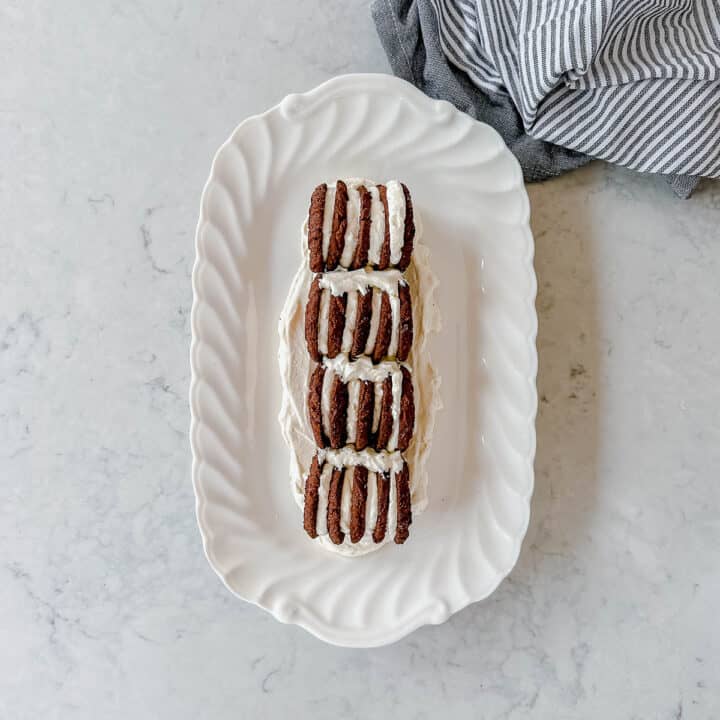 Chocolate Ripple Cake - Easy Deliciousness