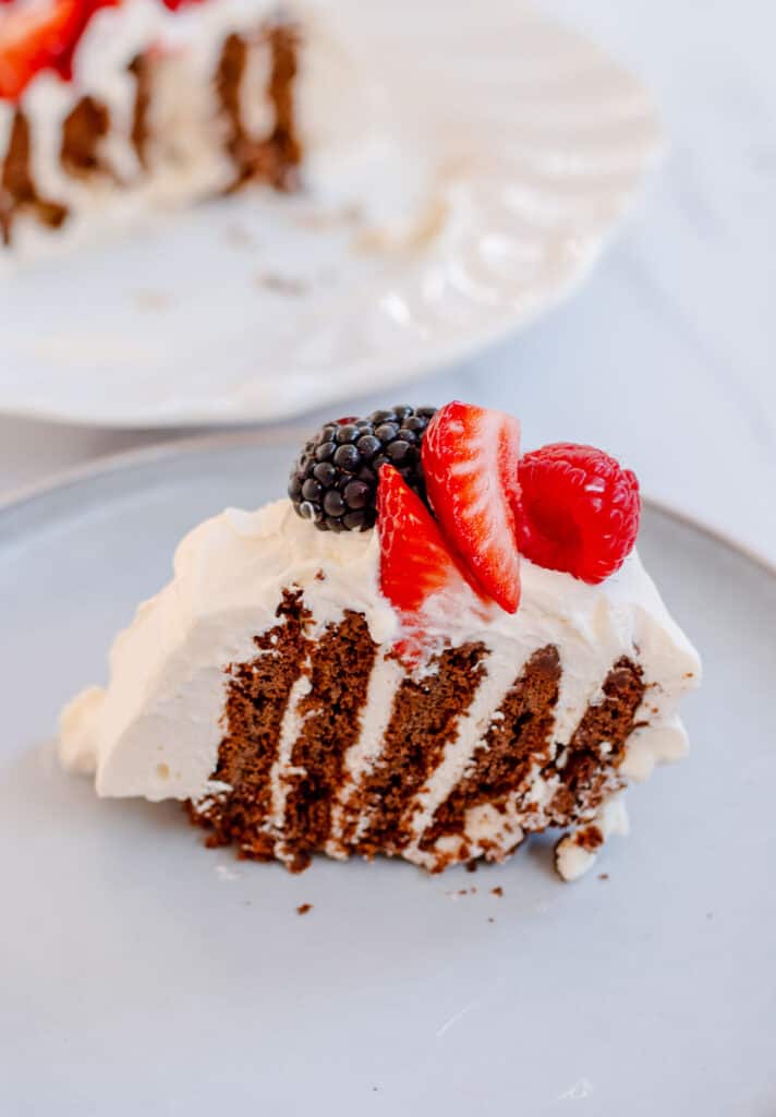 Chocolate Ripple Cake - Easy Deliciousness