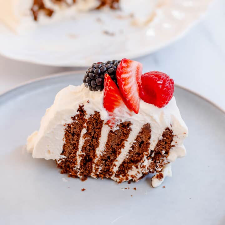 Chocolate Ripple Cake - Easy Deliciousness